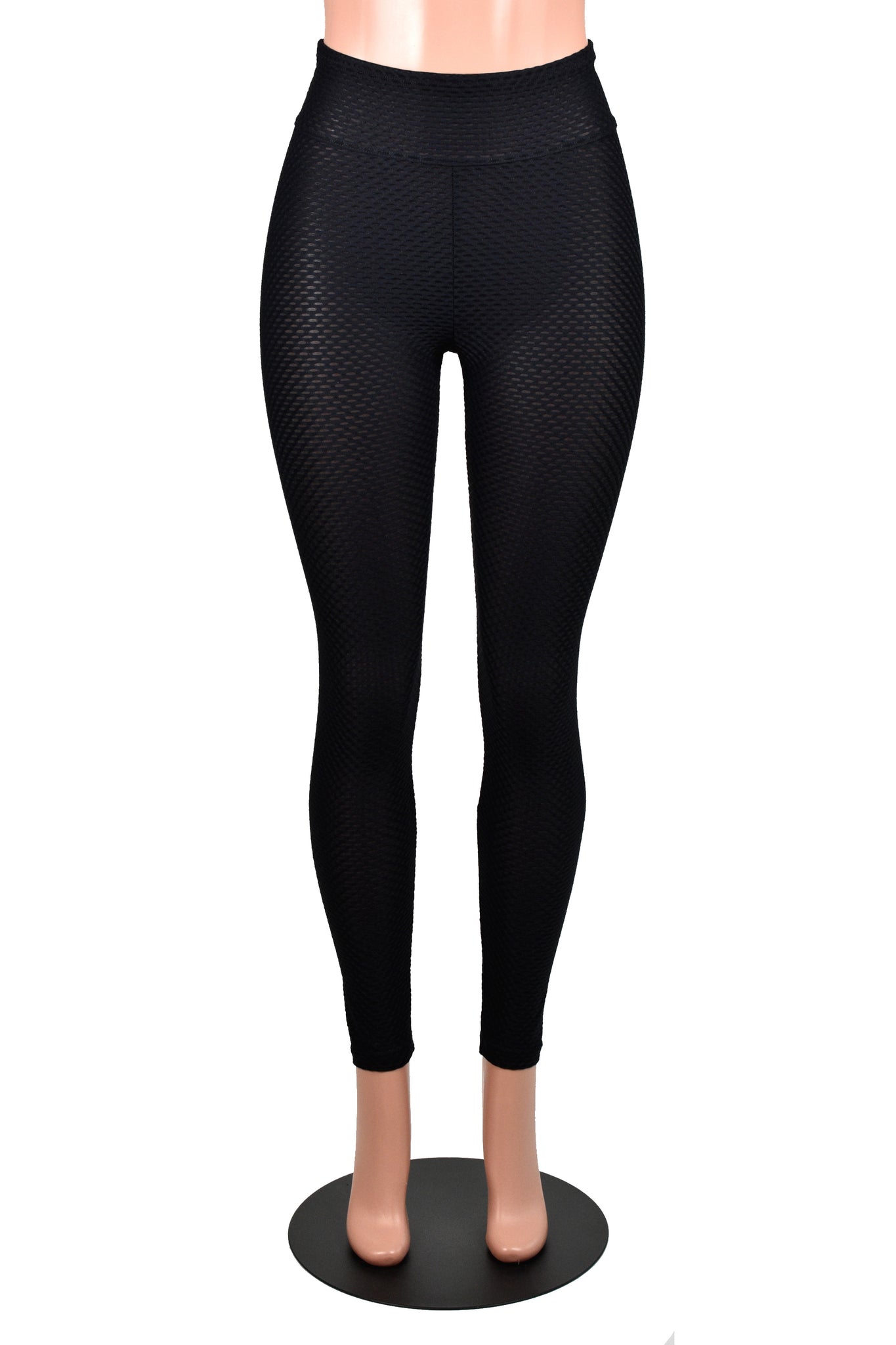 Sheer Black Mesh Net Leggings plus size textured fishnet tights gothic ...