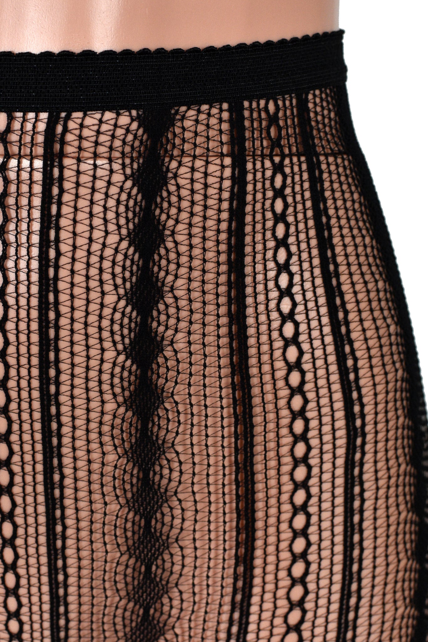 Black Pinstripe Pattern Tights by Leg Avenue gothic 20s flapper ...